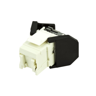 Keystone UTP RJ45 Cat. 6, white, Corning