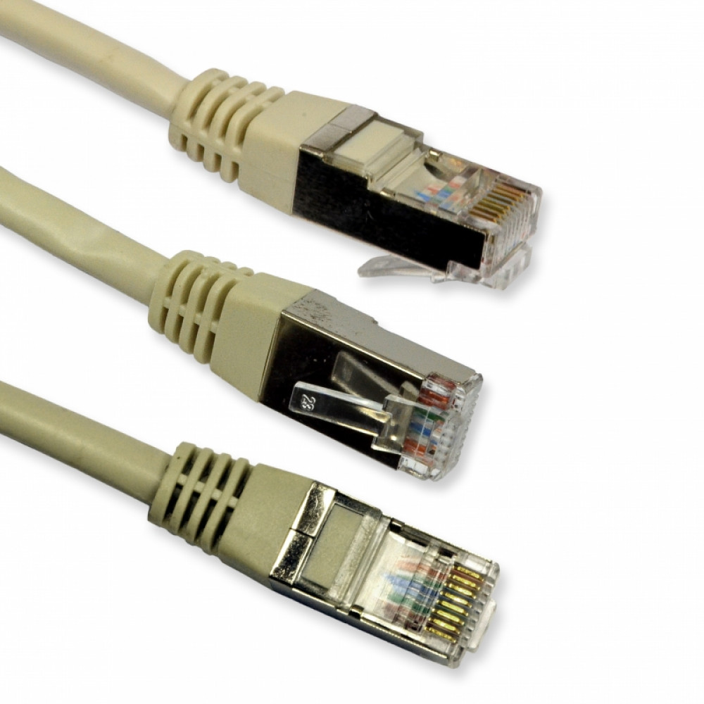 Patch cord FTP, 20m, Cat. 5e, gray