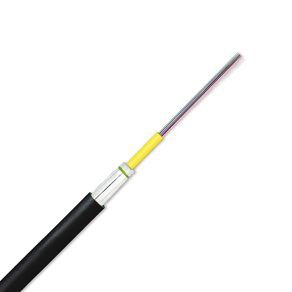 Central Tube Dielectric Armour Indoor/Outdoor Cable 1x8 E9 SMF-28e+ ITU ...