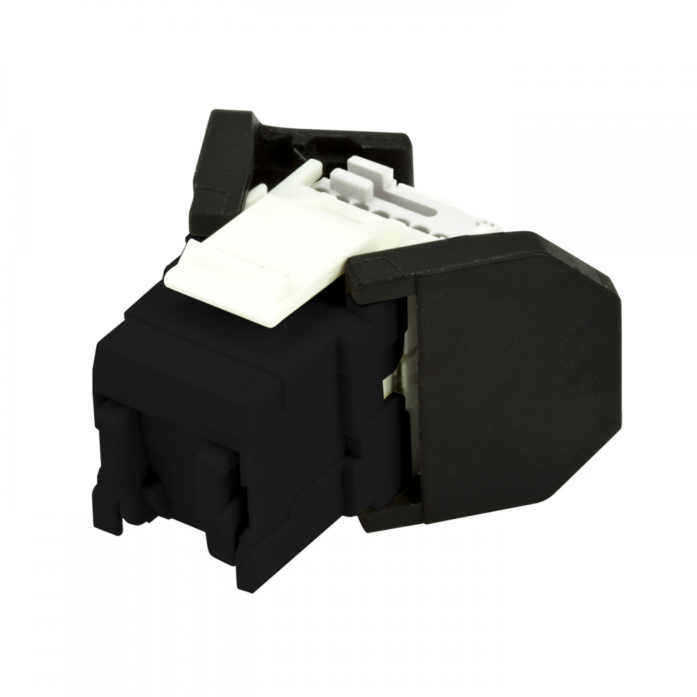 Keystone UTP RJ45 Cat. 6, black, Corning - buy in Kiev, Kharkov, Odessa ...