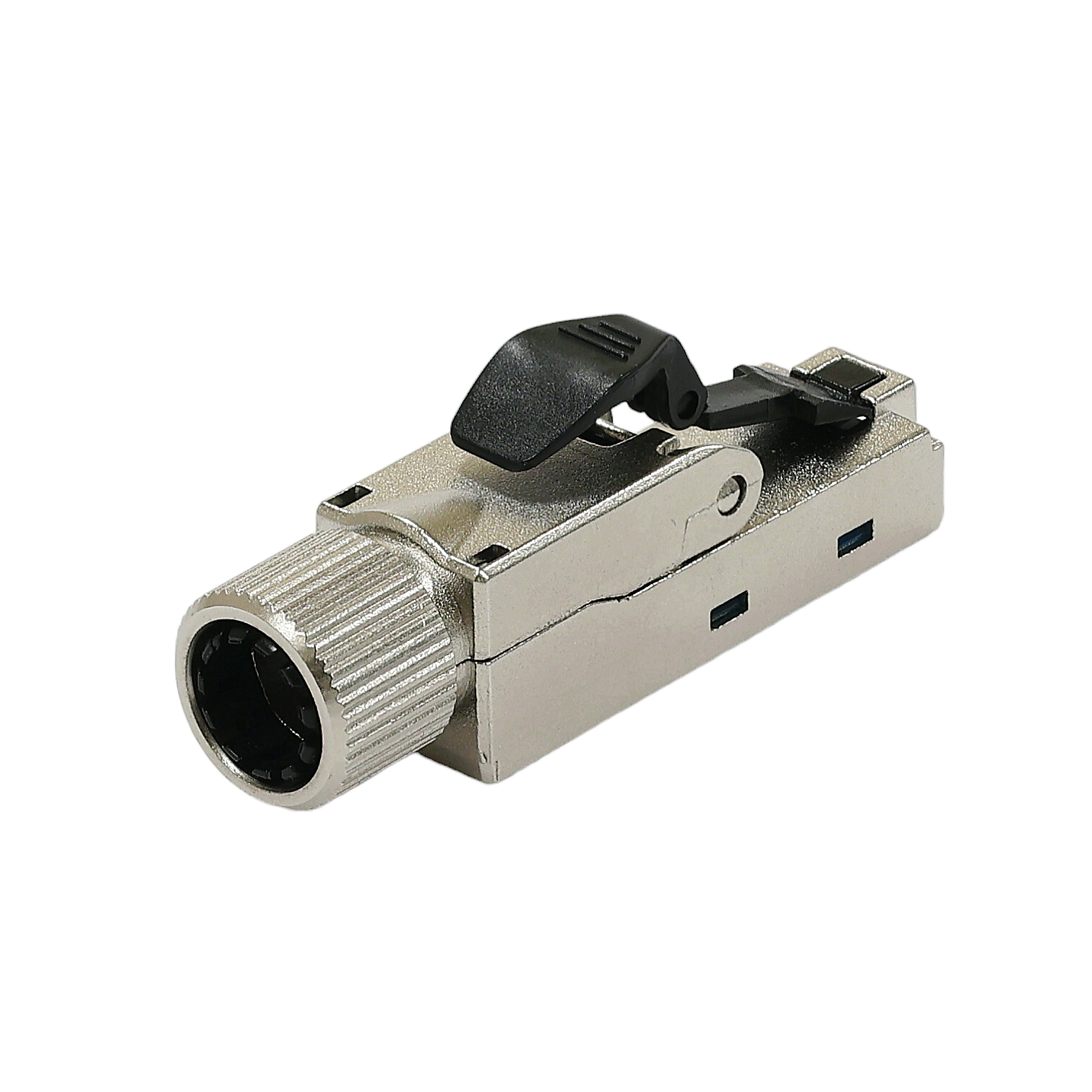 RJ45 field-installable connector Category 6A STP Straight