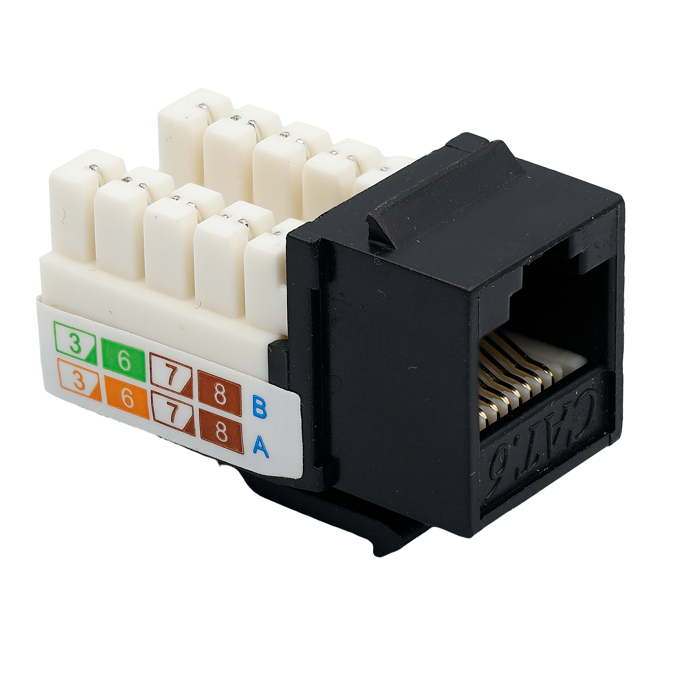Module KeyStone RJ45 UTP, Cat.6, 110, Slim, W-16, 6mm - buy in Kiev ...