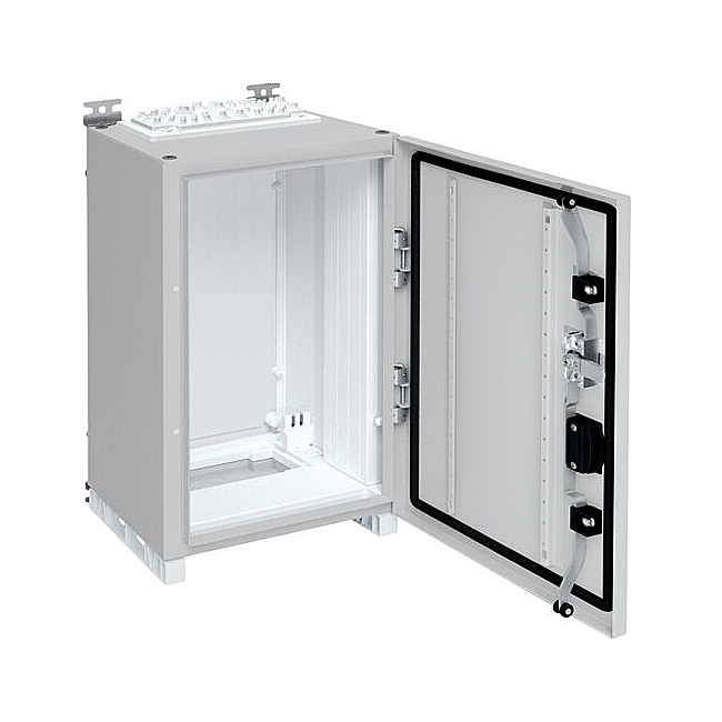 Univers IP55/II 500x300x275, gray, 1 section, Hager