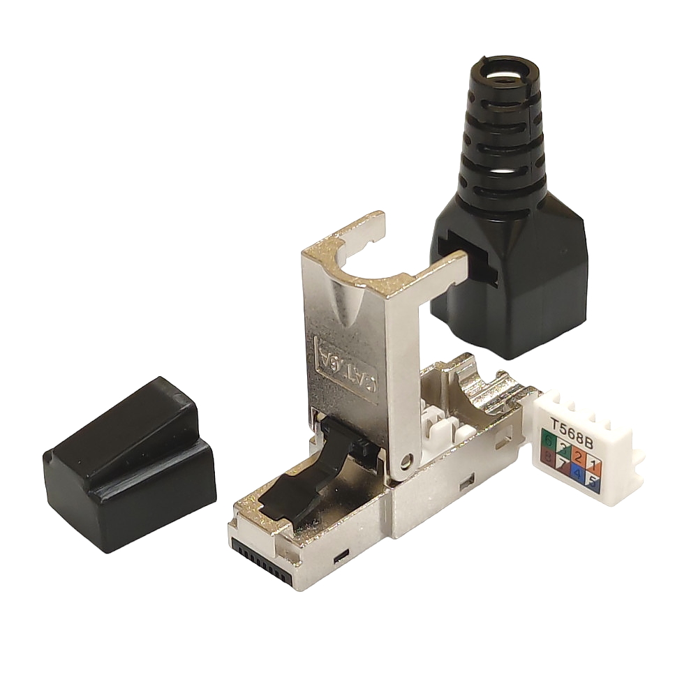 STP CAT6A Toolless RJ45 plug - buy in Kiev, Kharkov, Odessa, Dnipro ...