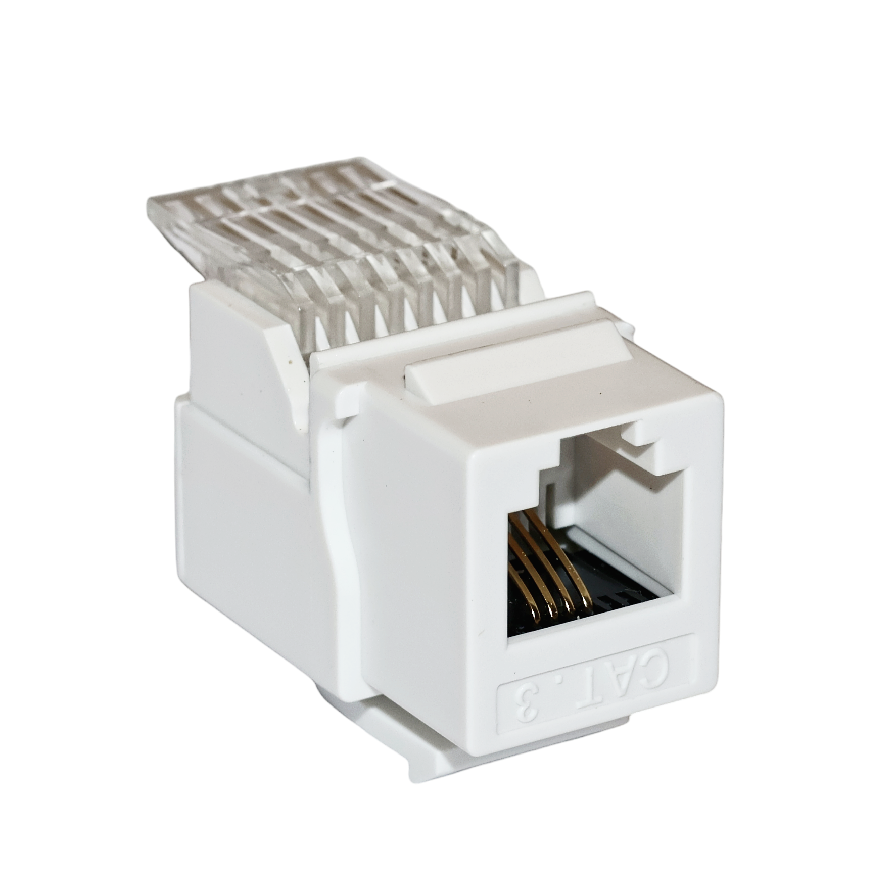 Модуль з'єднувальний KeyStone UTP, кат.3, 6P4C, безінструментальний ...