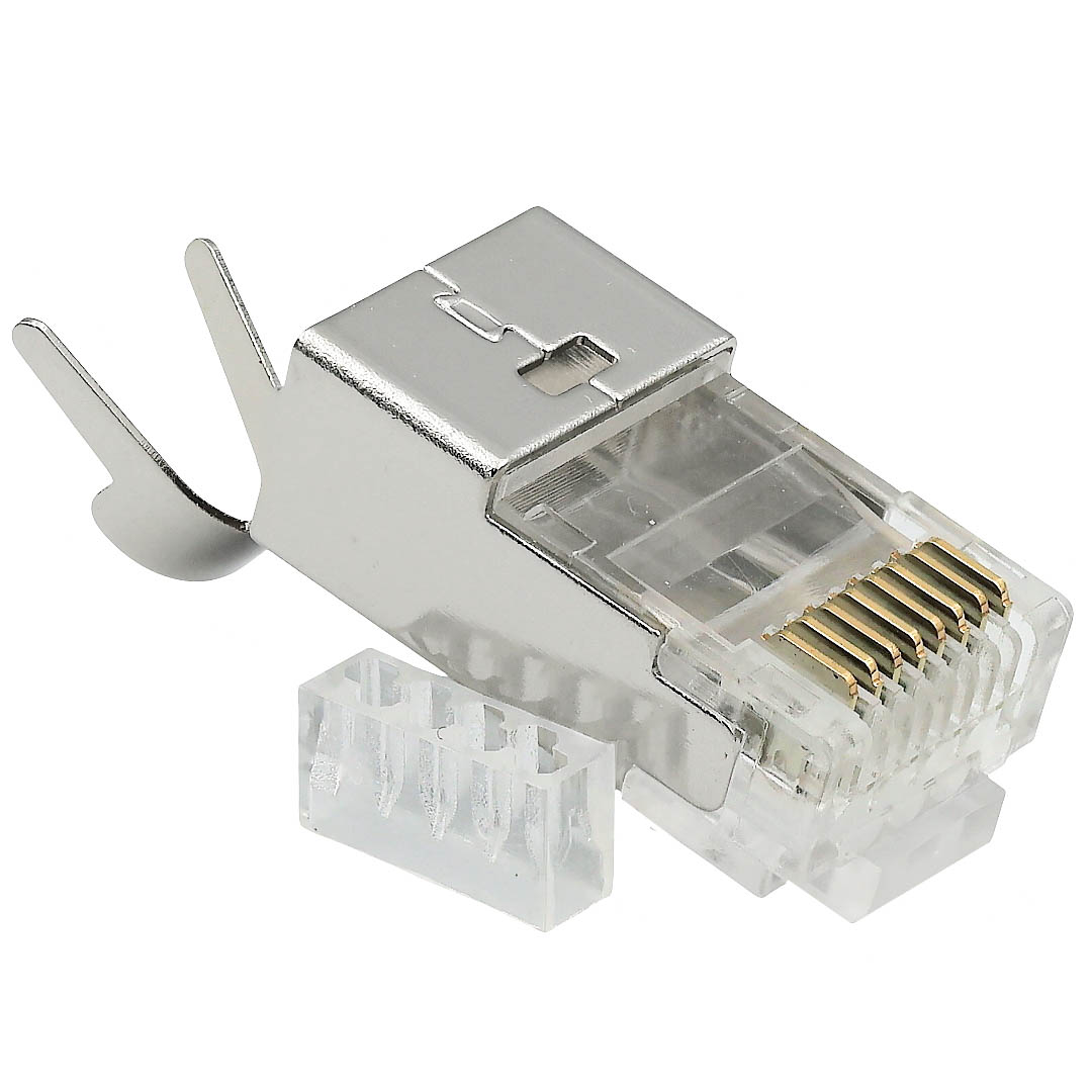 RJ45 STP Modular Plug cat. 6A/7, 1.5mm, with insert - buy in Kiev ...