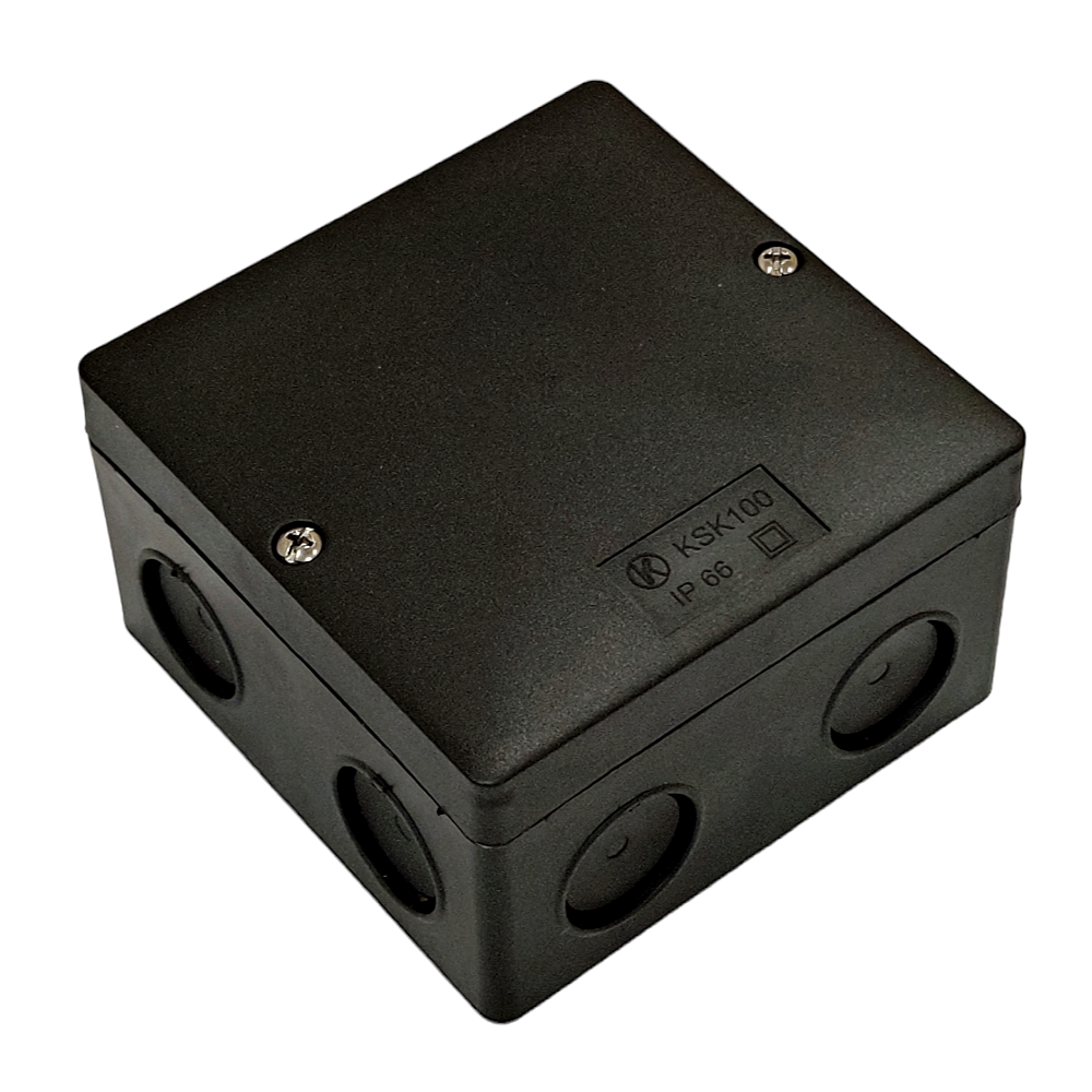 Junction box, outdoor, plastic, 101x101x63 mm, IP66, without terminals ...