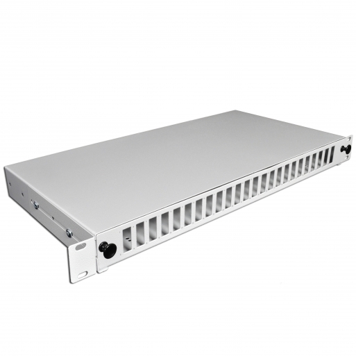 Patch Panel 48 ports 24 SCDuplex, empty, cable glands for 4xPG11, 1U ...