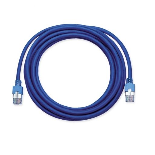 FutureCom™ D Patch Cord, FRNC, RJ45 - RJ45 connector, blue, 1 m - buy ...