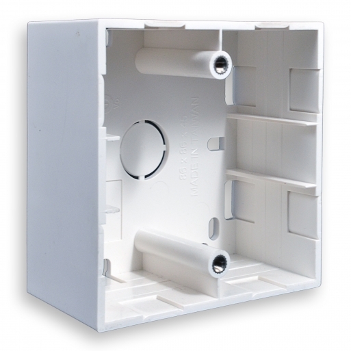 Box 86x86x45, EPNew, white.