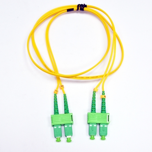 Patch cord SC/APC-SC/APC SM 2м Duplex - buy in Kiev, Kharkov, Odessa ...