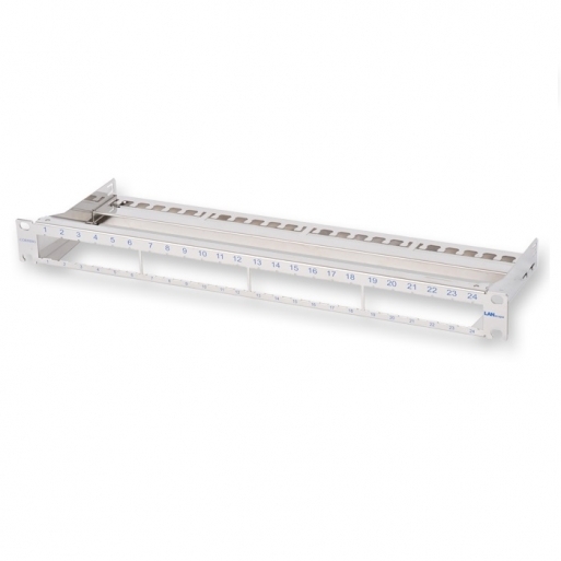 FutureCom™ Patch Panel Frame 19", 1U, 24 Ports, High-grade steel - buy ...